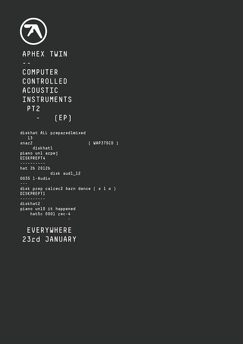 Aphex Twin announces new EP | Dazed