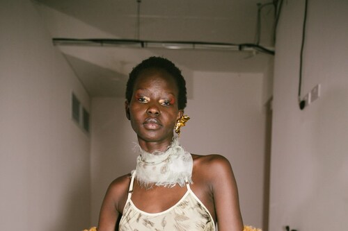 Backstage at the AW20 Charlotte Knowles fashion show | Dazed