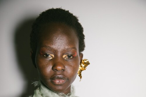 Backstage at the AW20 Charlotte Knowles fashion show | Dazed