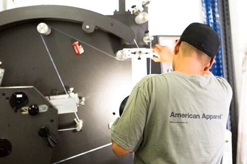 Inside the American Apparel factory | Dazed