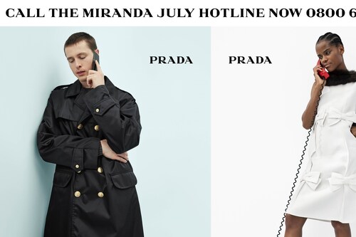 Prada AW24 campaign – Miranda July | Dazed