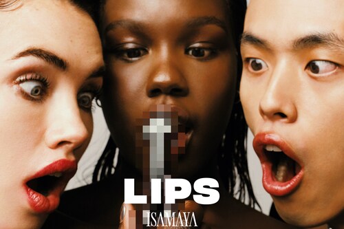Isamaya Beauty LIPS campaign | Dazed