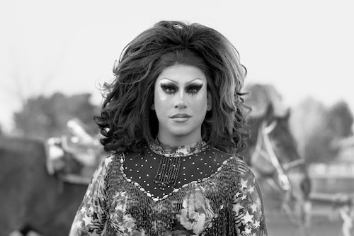 Jane Hilton, Drag Queen Cowboys | Dazed