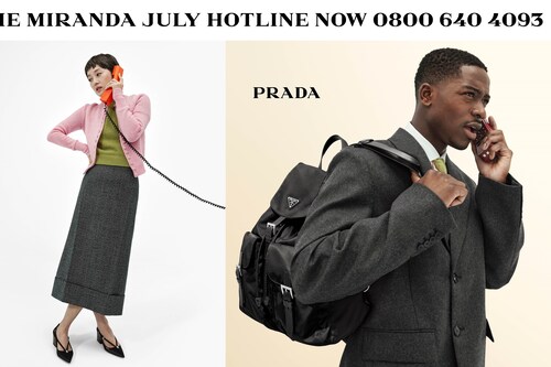 Prada AW24 campaign – Miranda July | Dazed