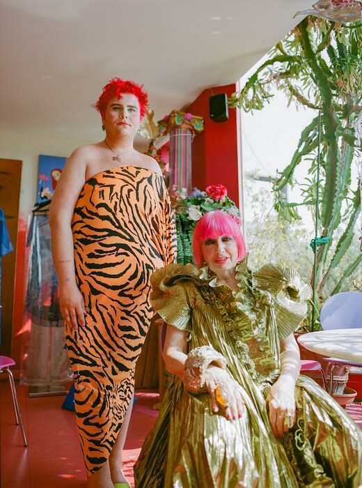 Zandra Rhodes and Harry Freegard talk 50 Years of Fabulous | Dazed
