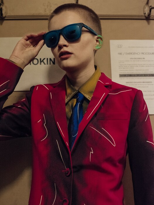 Jeremy Scott talks working with art duo Gilbert & George Menswear | Dazed