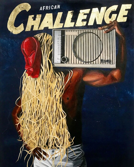 How this artist’s powerful paintings challenge stereotypes of black men ...