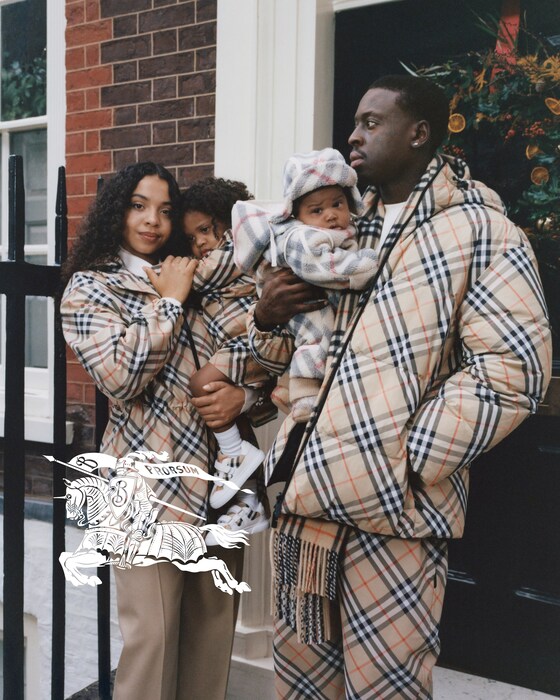 Slawn and family cosy up for Burberry, plus all the best holiday ...