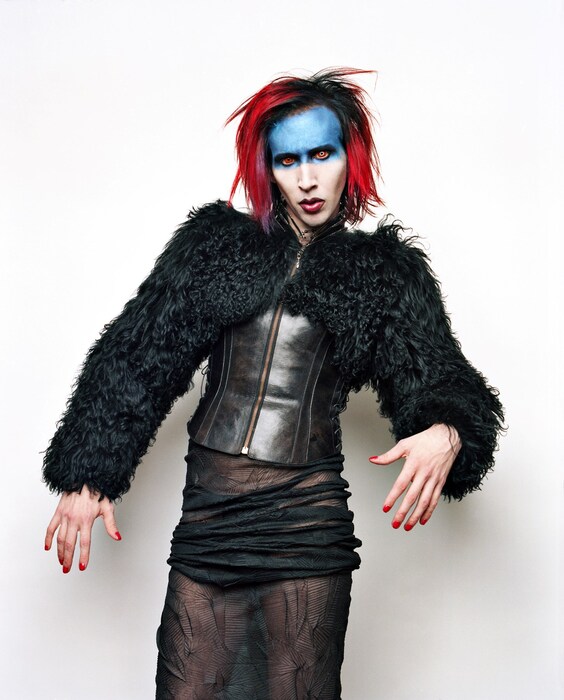 Speaking to Perou, the man who has photographed Marilyn Manson for 21 ...
