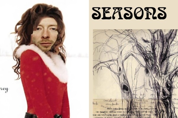 Radiohead share cryptic seasonal greeting cards | Dazed