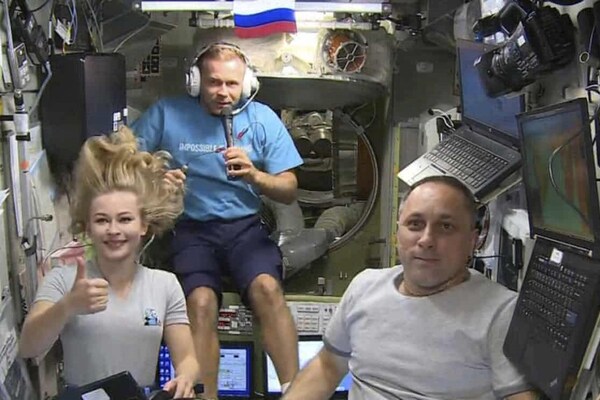 A Russian film crew has shot the first film in space | Dazed