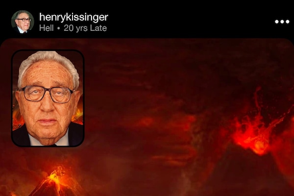 Henry Kissinger: the funniest memes about his tragic death | Dazed