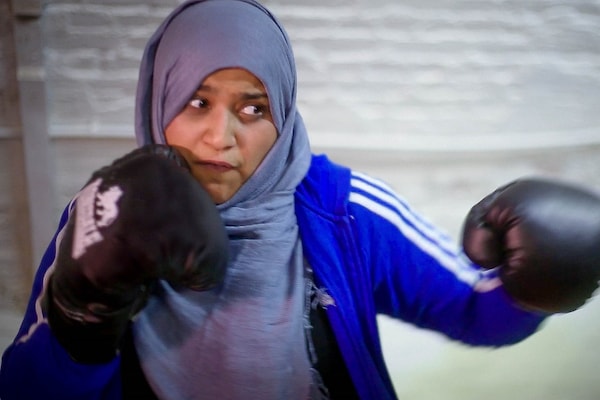 In the boxing ring at a self-defence class for Muslim women | Dazed