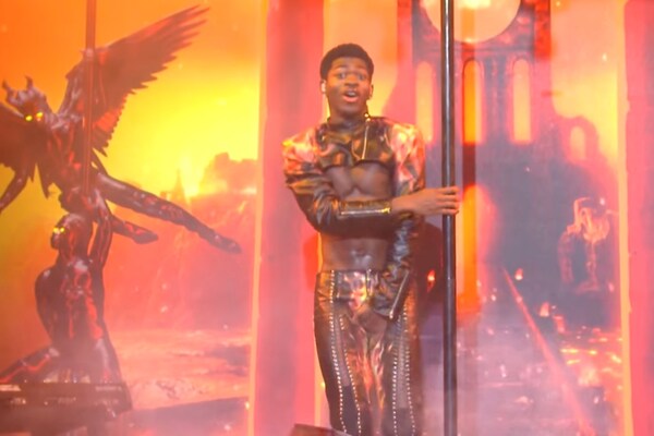 Watch Lil Nas X drop it like it’s hot, rip leather trousers on SNL | Dazed