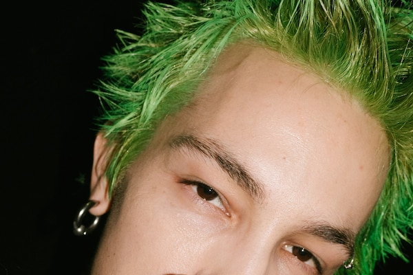 We went backstage at Vetements AW19 where toxic green hair reigned | Dazed