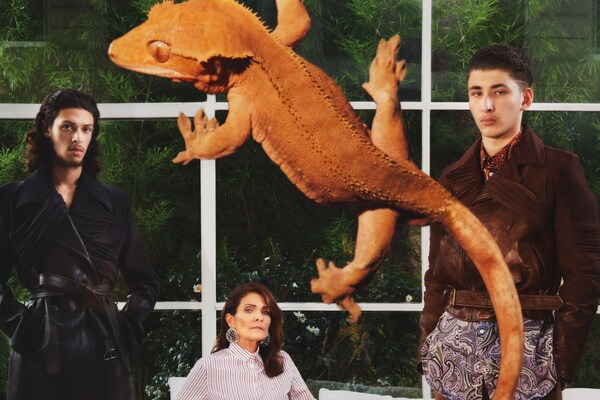 A rogue lizard steals the show in Y/Project’s new campaign | Dazed