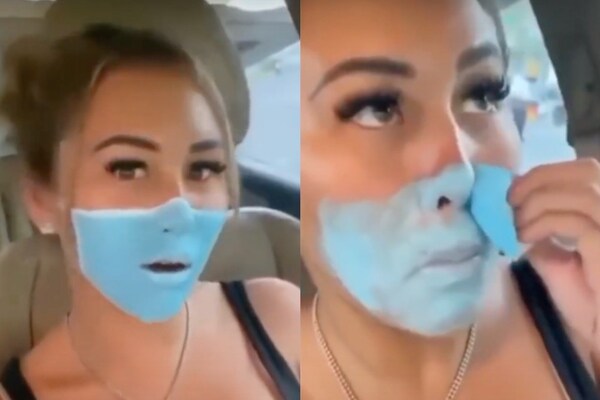 Influencers who pranked a shop with painted masks are facing ...