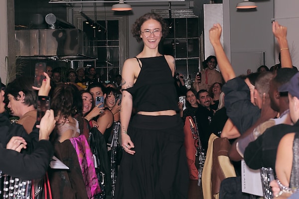 Bushwick’s First Daughter Ella Emhoff storms the Eckhaus Latta runway ...