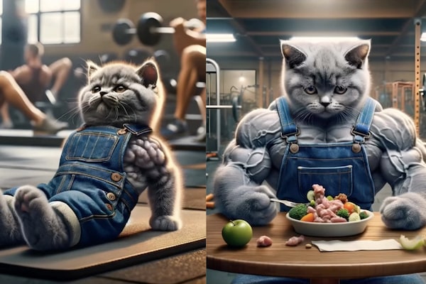 How AI cat memes saved me from toxic gym bro culture | Dazed