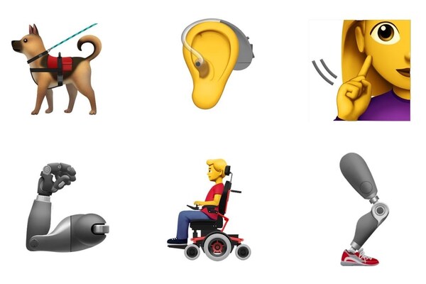 Finally, inclusive emojis representing people with disabilities are ...