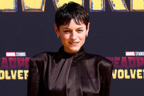 Emma Corrin has officially entered the Saint Laurent Cinematic Universe ...