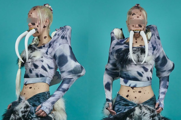 The subversive designer morphing humans into wolves, dolphins, and ...