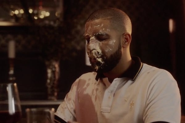 Drake gets a face full of cheesecake in his new video | Dazed