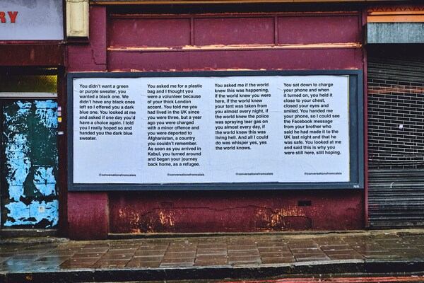 This UK billboard campaign aims to re-humanise the refugee crisis | Dazed
