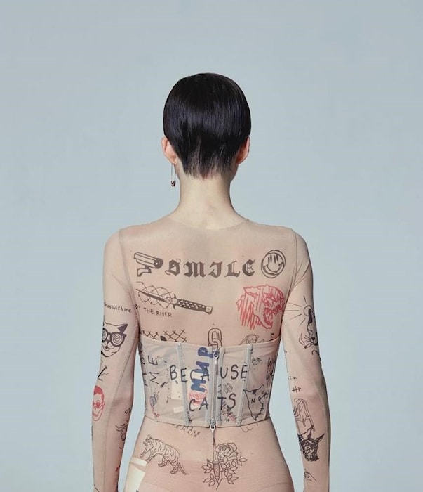 Ttswtrs Is The Eastern European Designer Creating Wearable Tattooed