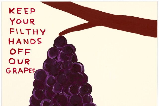 David Shrigley brings worms and champagne to Frieze | Dazed