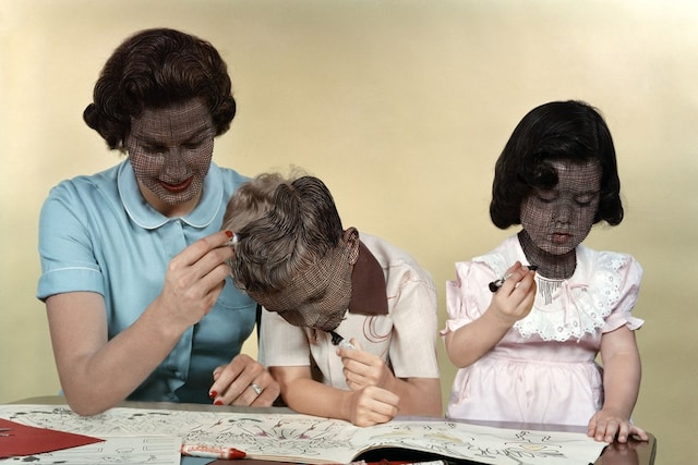 Using creepy stock imagery of American suburbia to question the truth ...