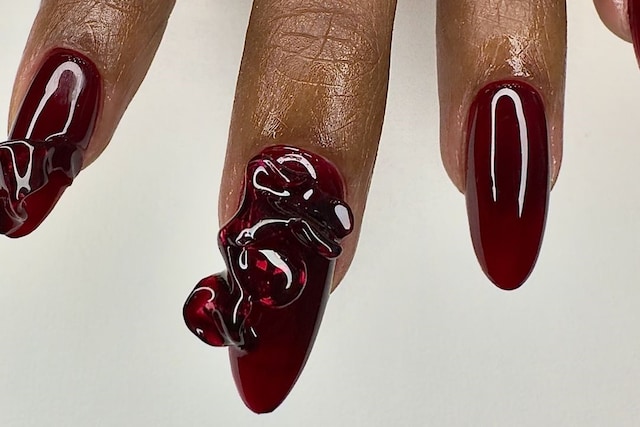 Lola Rudelou crafts bulbous nails like blown glass | Dazed