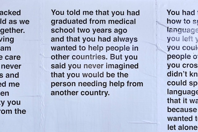 This UK billboard campaign aims to re-humanise the refugee crisis | Dazed