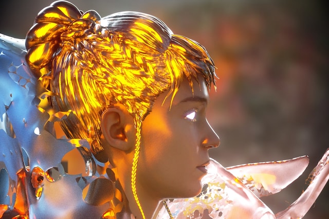 Grimes has tattooed ‘painful, beautiful alien scars’ across her whole ...