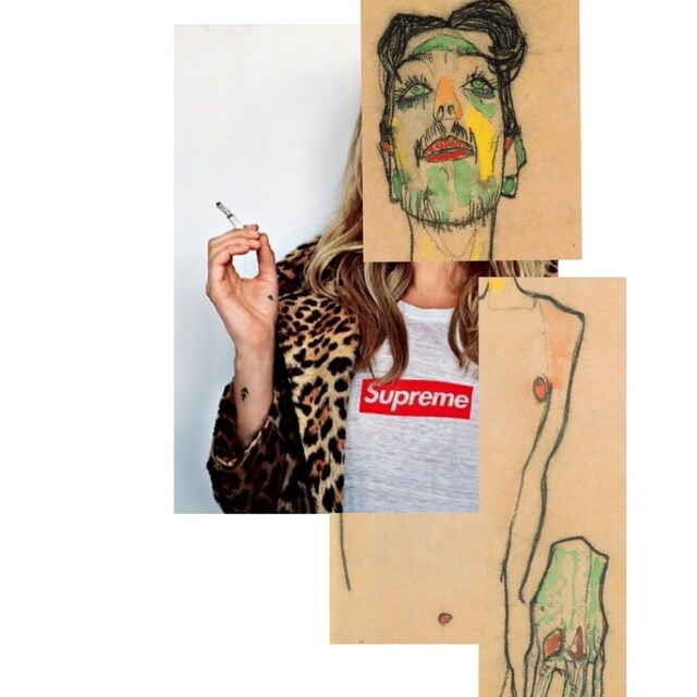 Doug Abraham fashion campaign collages | Dazed