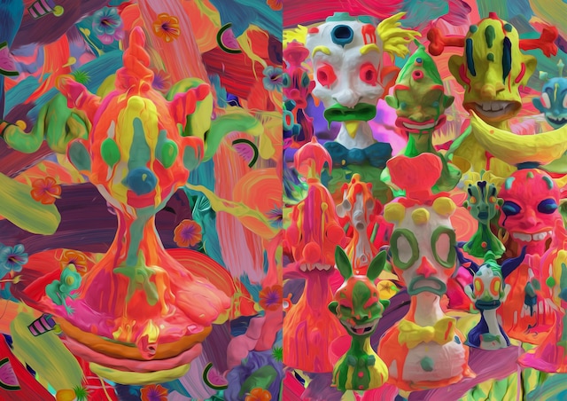 Gary Card creates hyper-surreal cartoons for new zine | Dazed