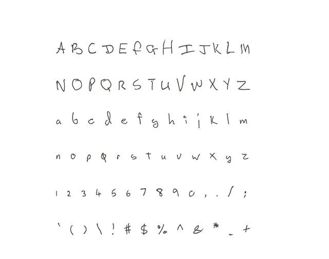 You can download David Bowie and Kurt Cobain’s handwriting as a font ...