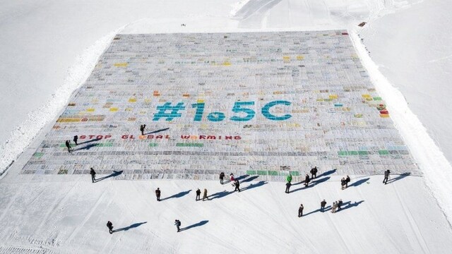 The world’s biggest postcard has been made to oppose climate change | Dazed