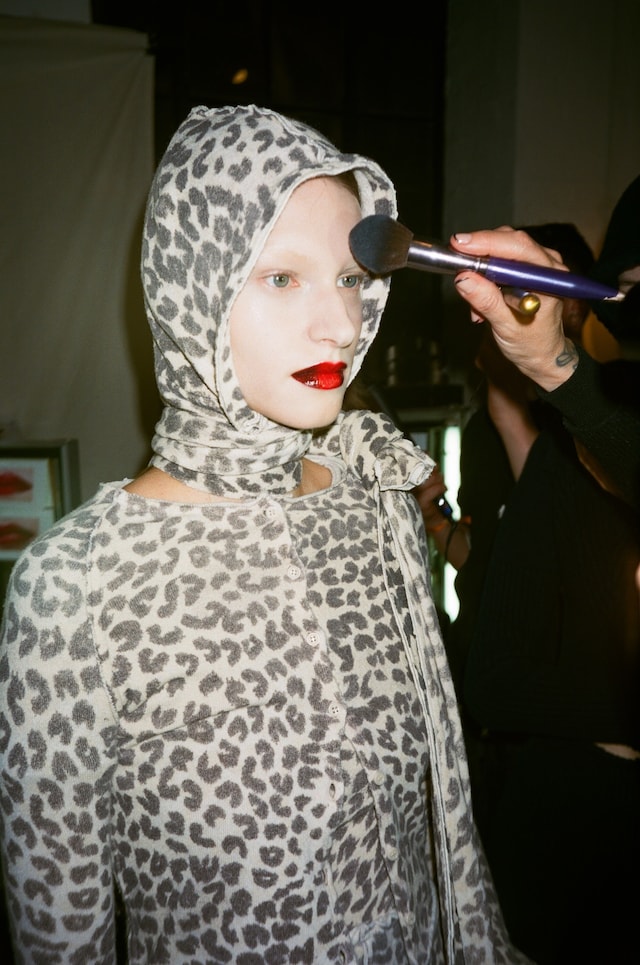 Backstage beauty at LFW AW23 | Dazed