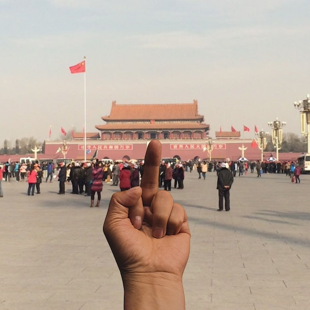 Middle Finger by Ai Weiwei, Avant Arte | Dazed