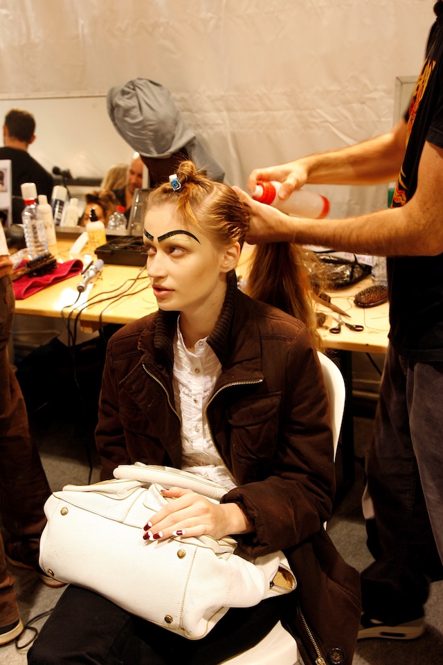 From the archive: backstage beauty at Dior | Dazed