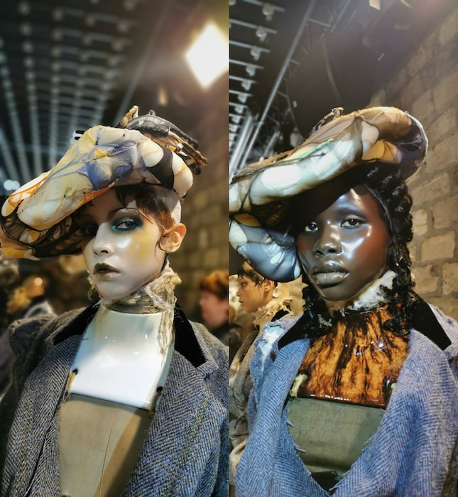 The Margiela SS24 couture make-up was so beautiful you could cry | Dazed