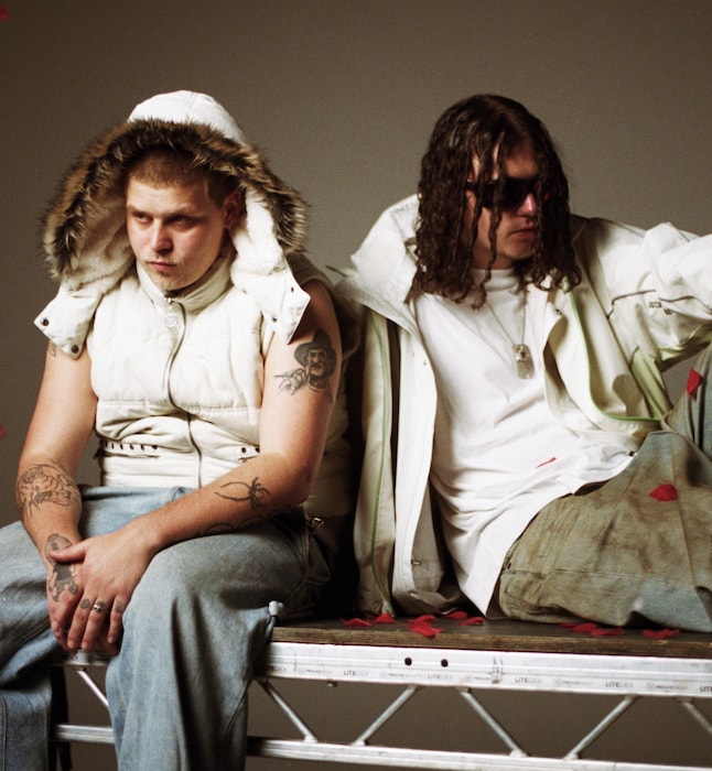 Go behind the scenes of Yung Lean and Bladee’s ‘Victorious’ video | Dazed