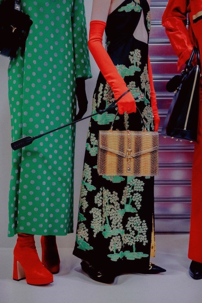 Backstage at Gucci SS20 | Dazed