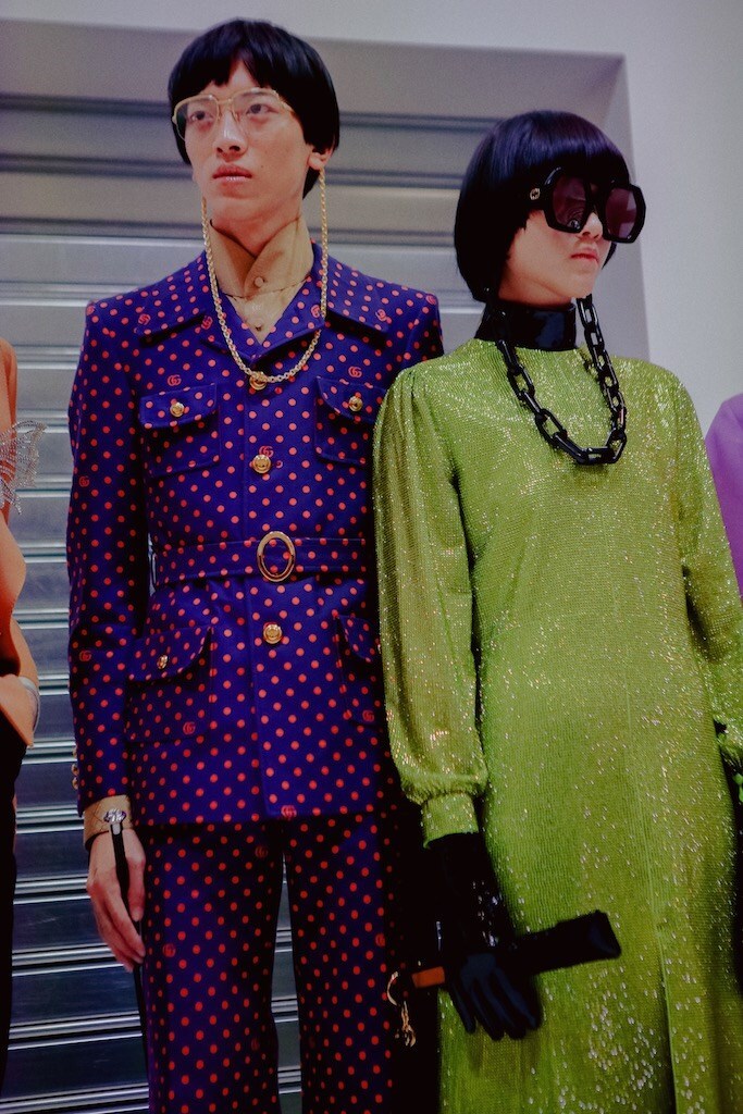 Backstage at Gucci SS20 | Dazed