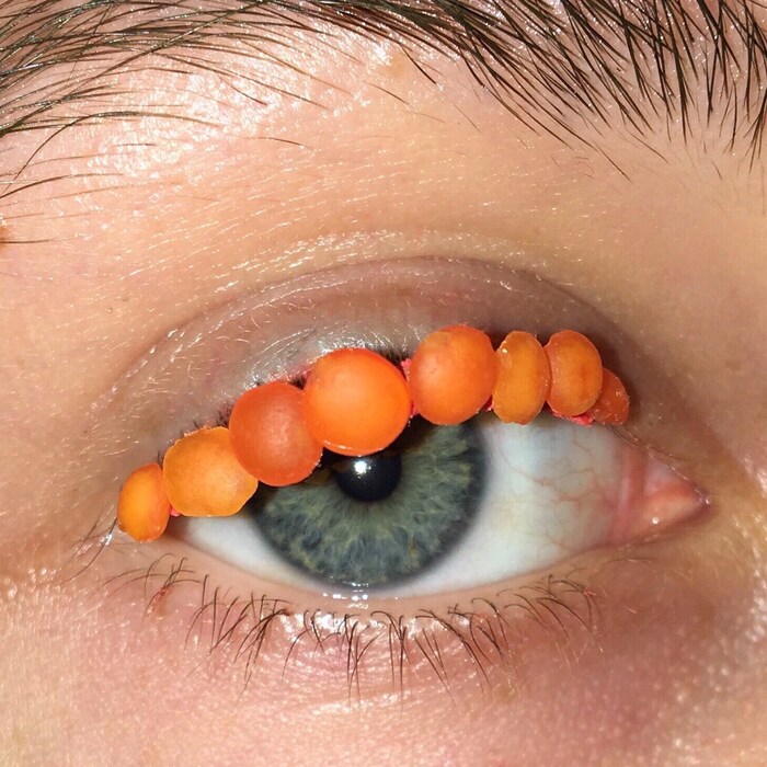 How to create strange eye make-up with everyday objects | Dazed