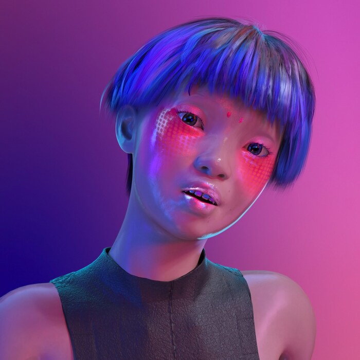 Meet the cosplaying avatar redefining beauty with her holographic ...