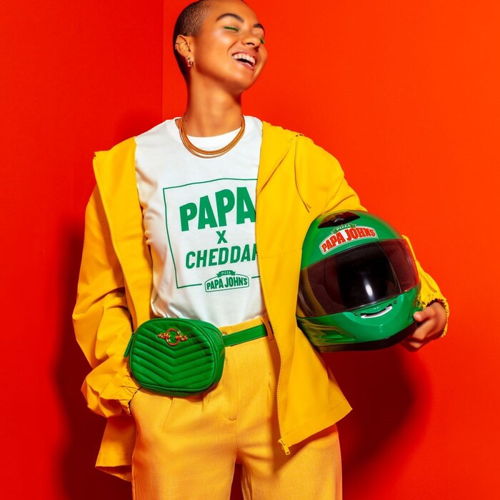 Fancy a slice? Papa Johns just dropped a delivery-inspired fashion line ...