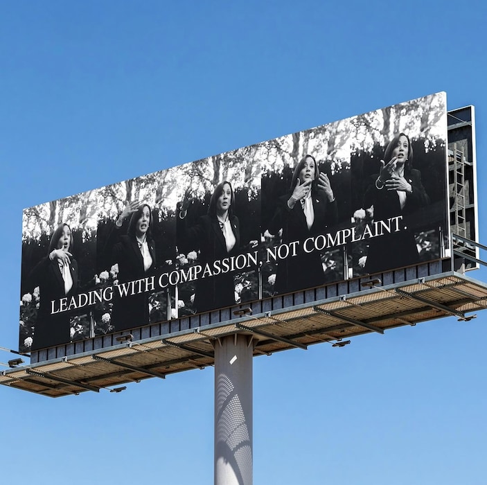 Carrie Mae Weems shares a new billboard in support of Kamala Harris | Dazed