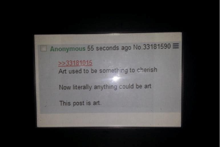 4chan screenshot sells on eBay for $90,900 | Dazed